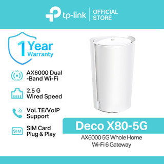 TP-Link | Deco X80-5G | Dual-Band | AX6000 | Whole Home | Mesh | Wi-Fi ...