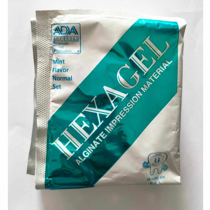 Hexagel Alginate Impression Material 20g powder per pcs | Shopee ...