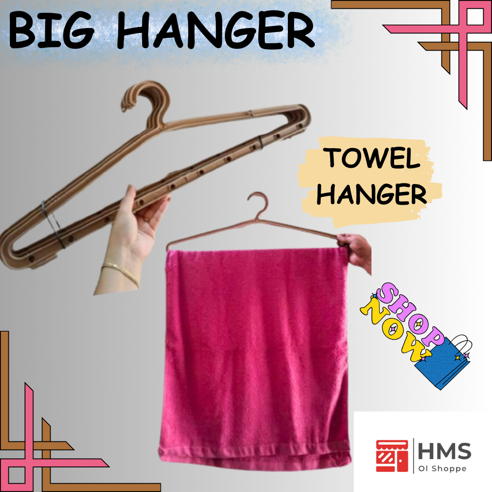 Estetik hanger for towel big and blanket Hanger ng tuwalya | Shopee ...