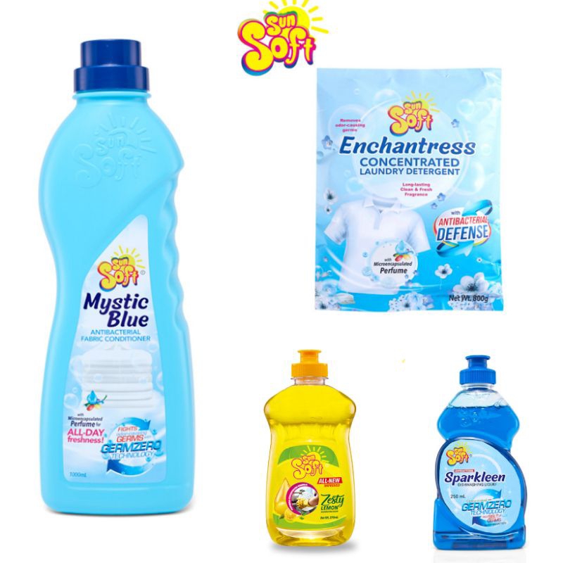 Sunsoft Laundry Detergent Powder - Dishwashing Liquid, Fabric ...