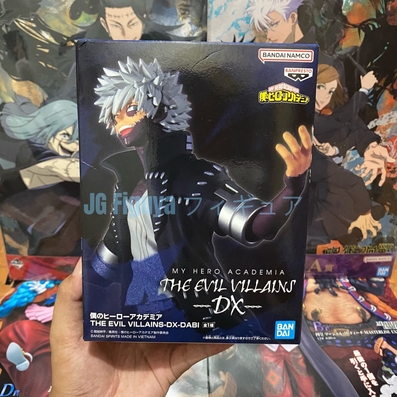 Authentic My Hero Academia The Evil Villains DX Dabi | Shopee Philippines