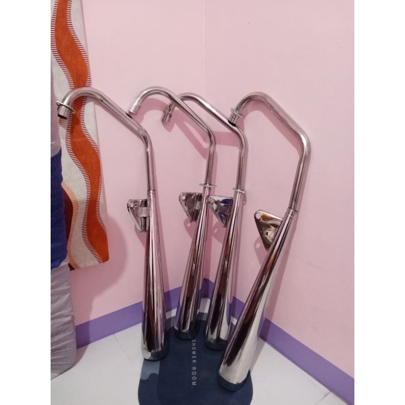 SKYGO 125/ 150 / 175 Chicken Pipe Pure Stainless | Shopee Philippines