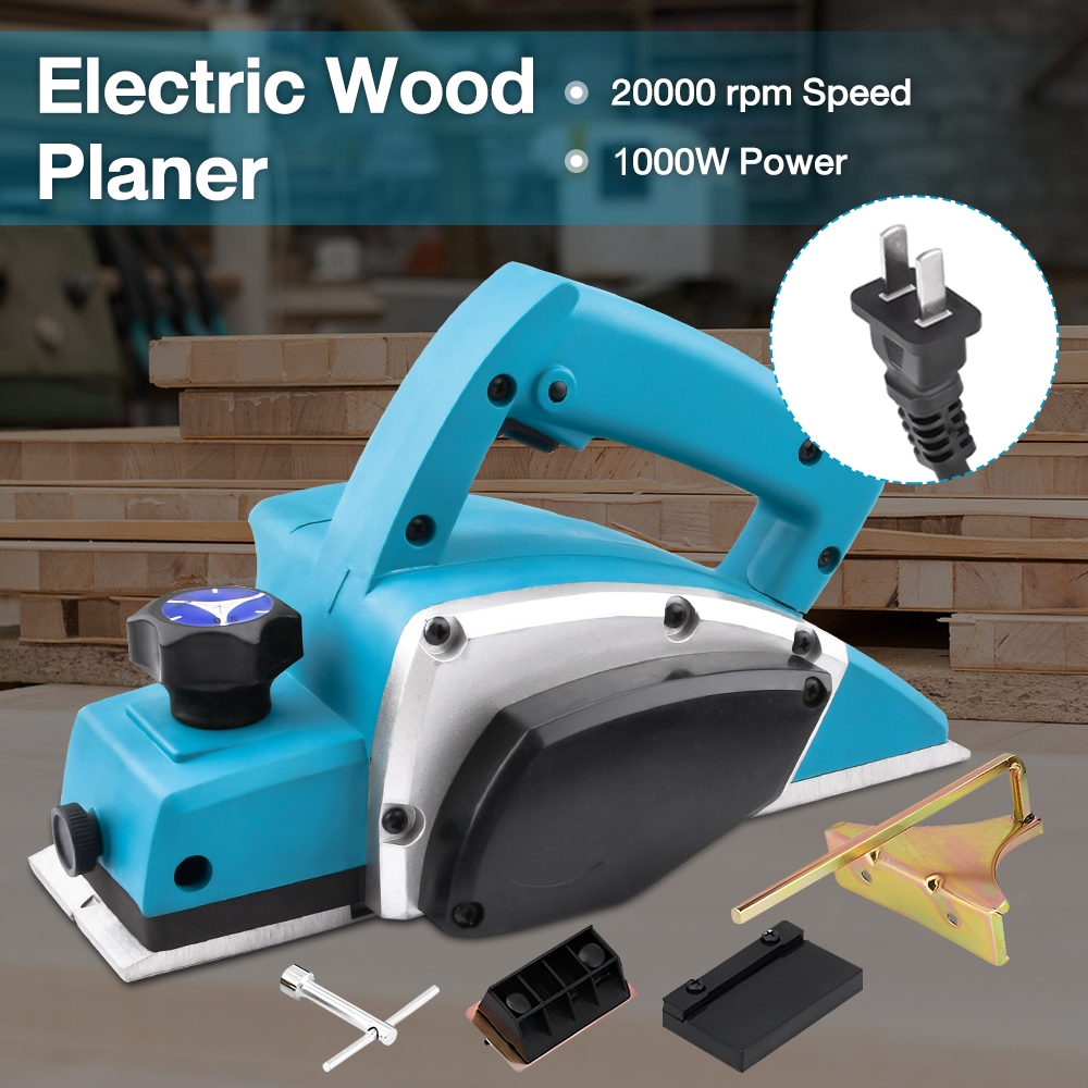 Original Electric Wood Planer for Woodworking 1400W Planer Power Tool with Case plainer | Shopee ...