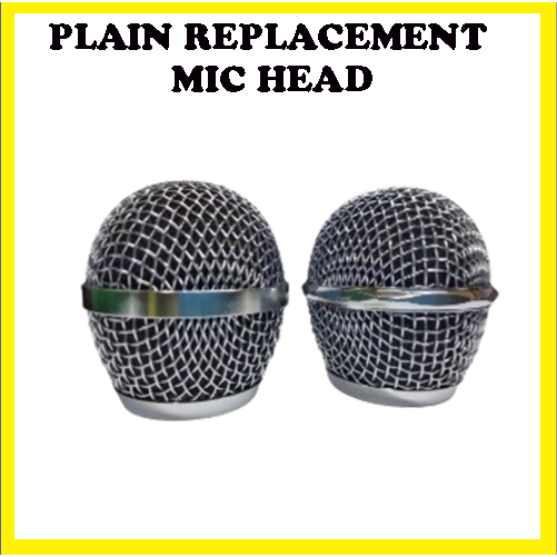 mic head Universal Microphone Head Replacement (MIC HEAD) SILVER ...