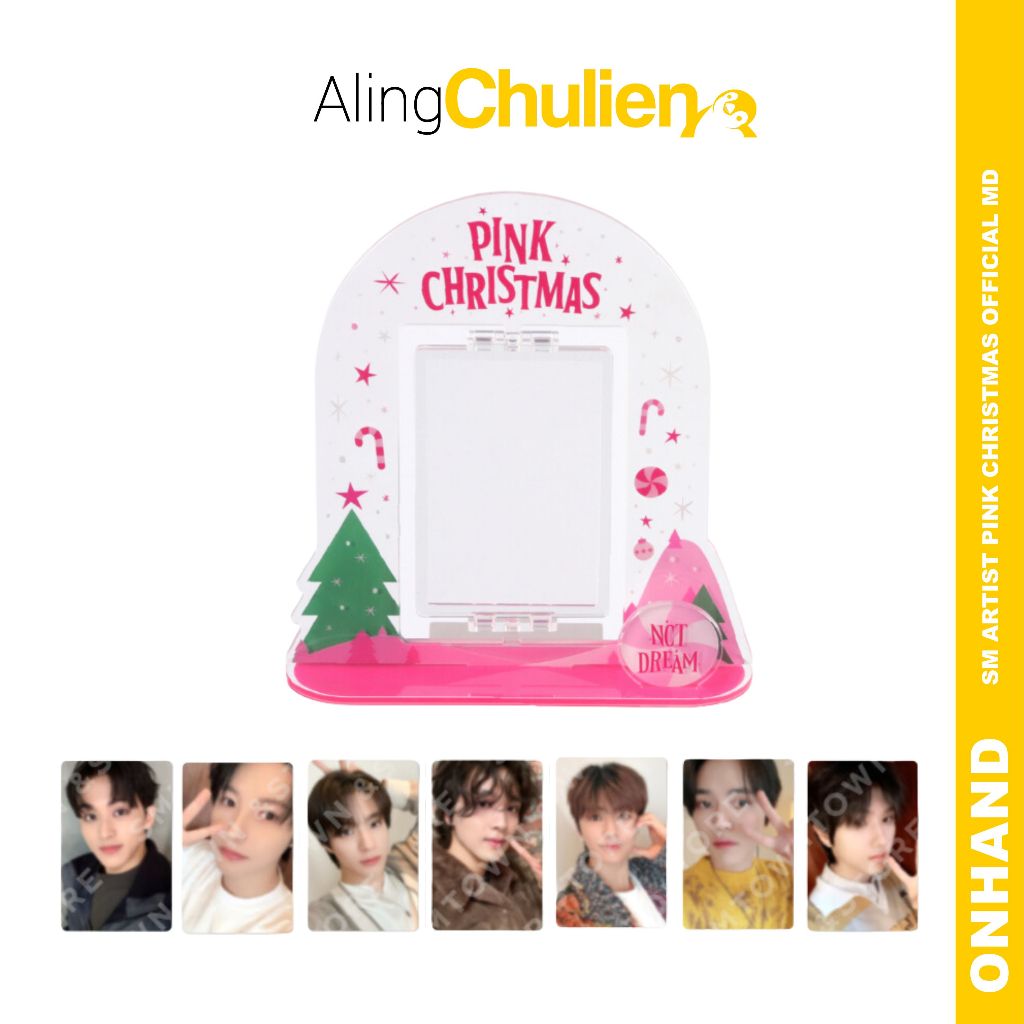 2023 SM Artist Pink Christmas Official MD Acrylic Turning Stand SET NCT ...