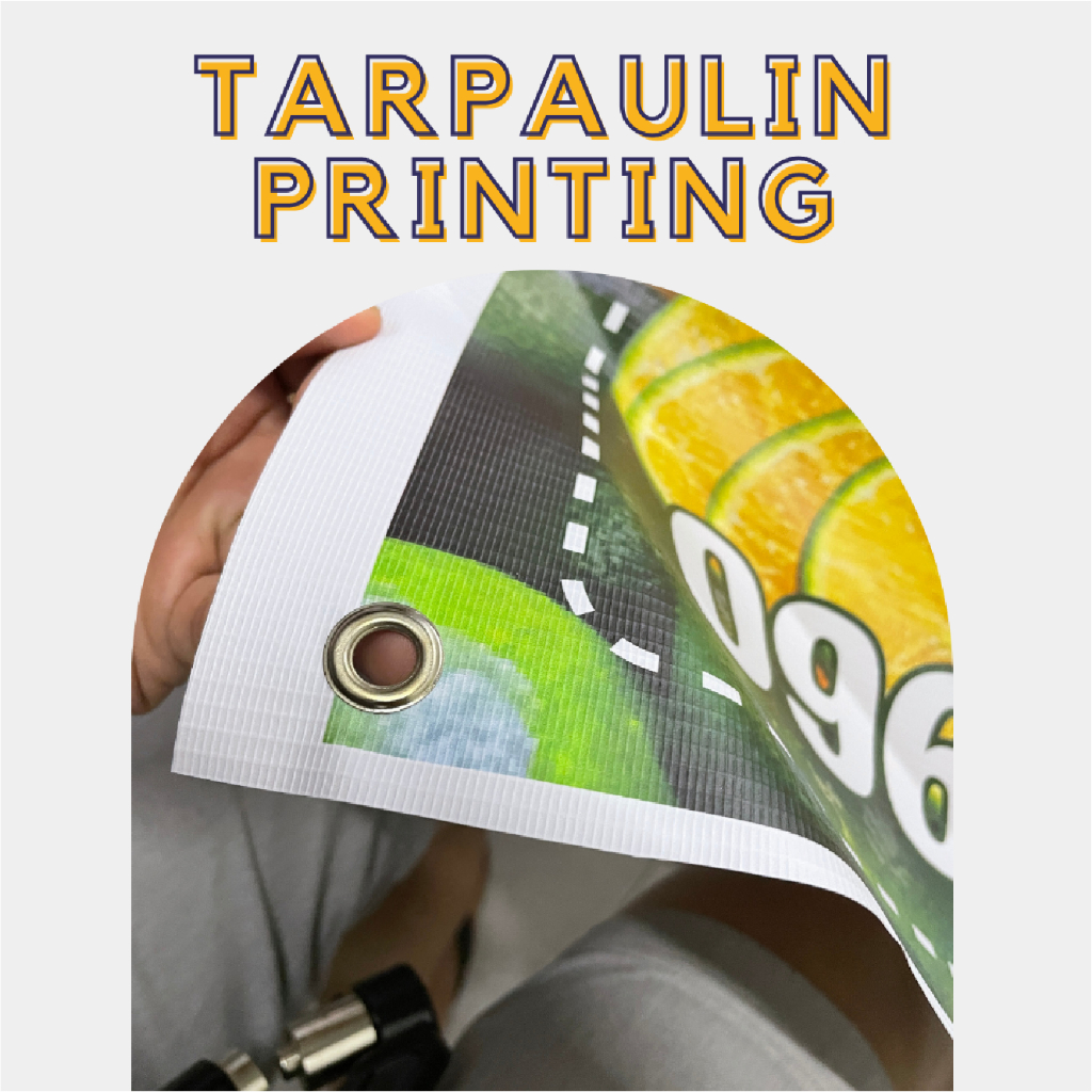Tarpaulin Printing w/ Eyelets | Logo Tarp Printing | Menu | Birthday ...