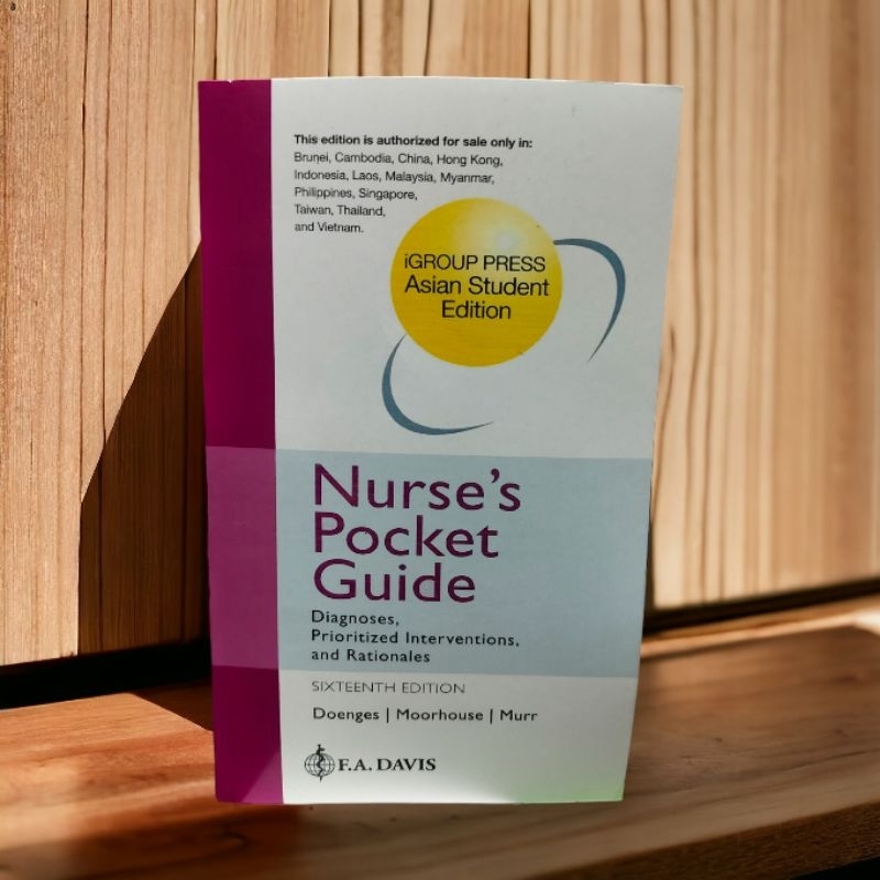 Nurse's pocket guide 16th edition NANDA {ON HAND} | Shopee Philippines