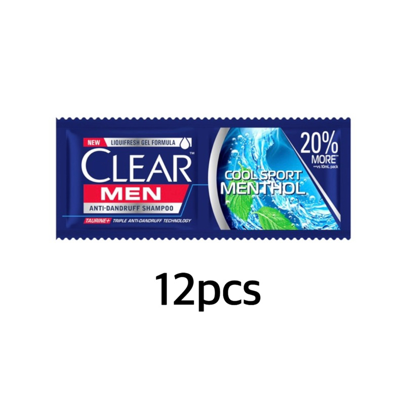 Clear Shampoo 12 Sachets | Shopee Philippines