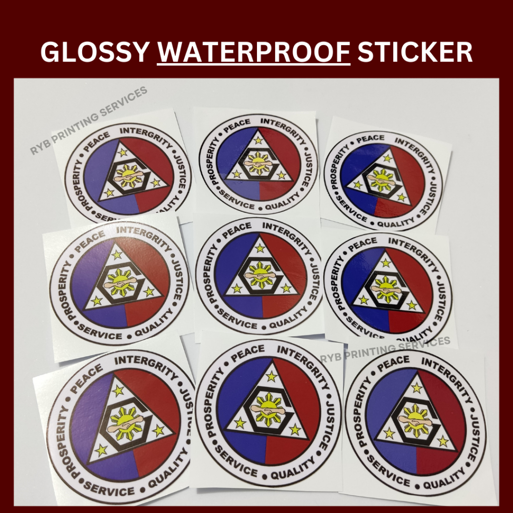 PGBI Guardian Brotherhood Design Sticker (Sold per piece) | Shopee ...