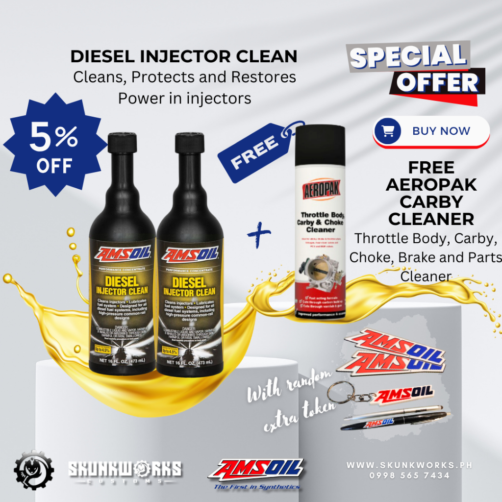 AMSOIL DIESEL INJECTOR CLEAN (16 oz) WITH FREE AEROPAK | Shopee Philippines