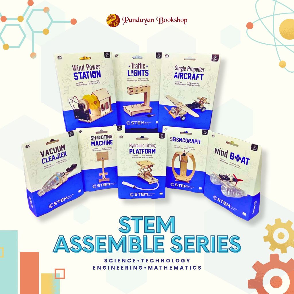 STEM Assemble Series Set For Educational Projects | Shopee Philippines