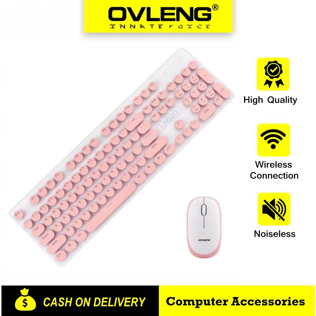 Ovleng Xinmeng N520 Wireless Keyboard And Wireless Mouse Combo Set ...