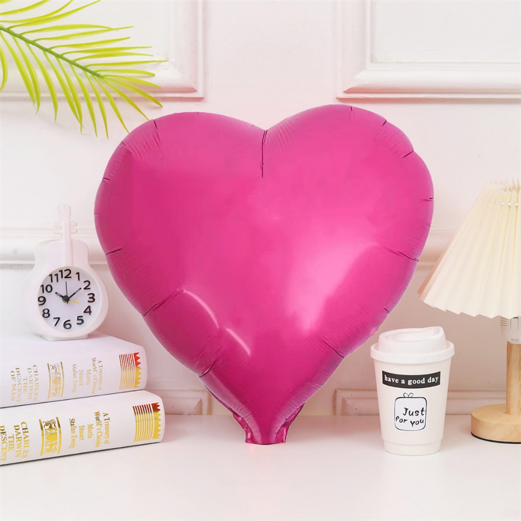 18 Inch Heart Foil Balloon Romantic Heart Balloons Shape Party ...