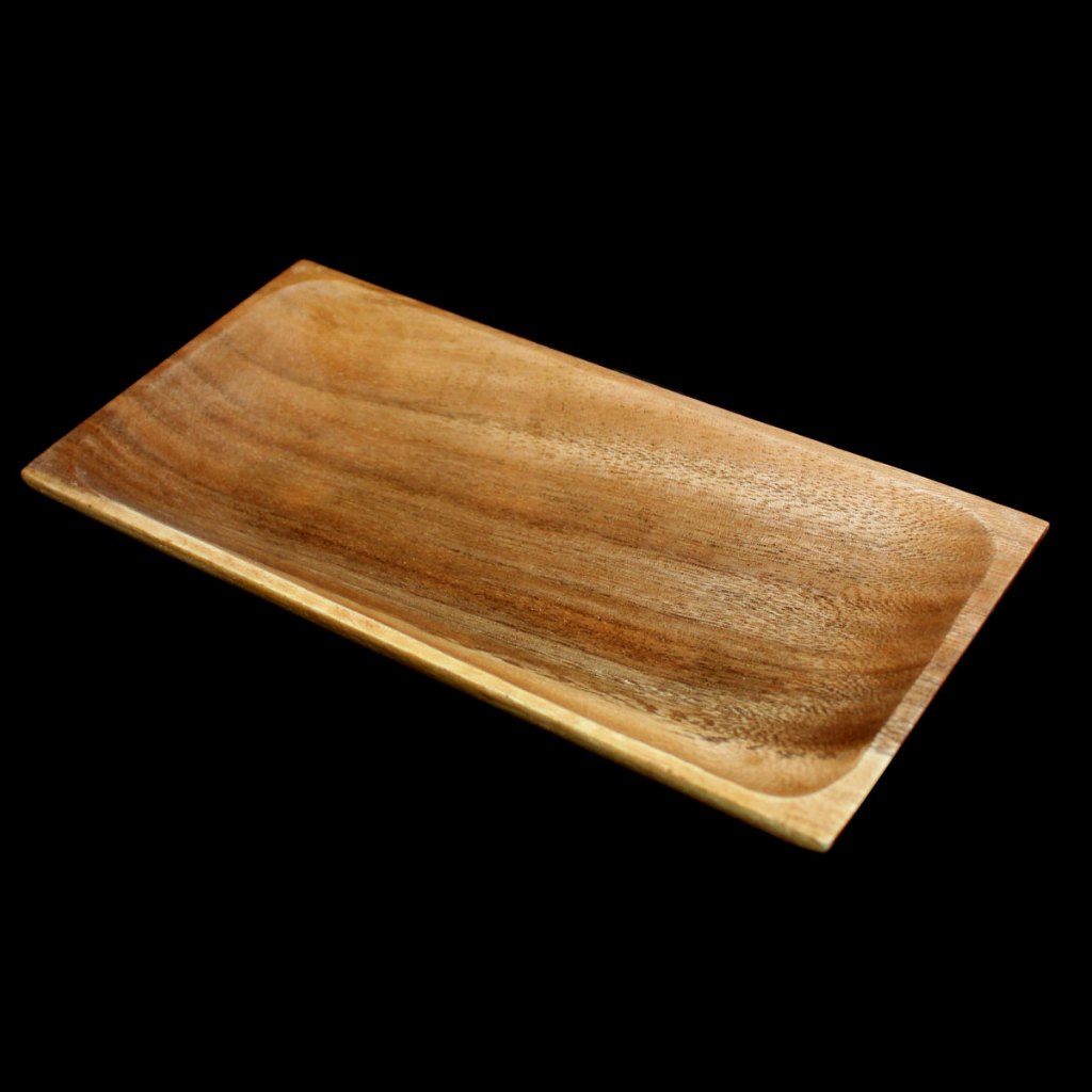 4 PCS Rectangular Wooden Plate 1x5x10 inches | Shopee Philippines