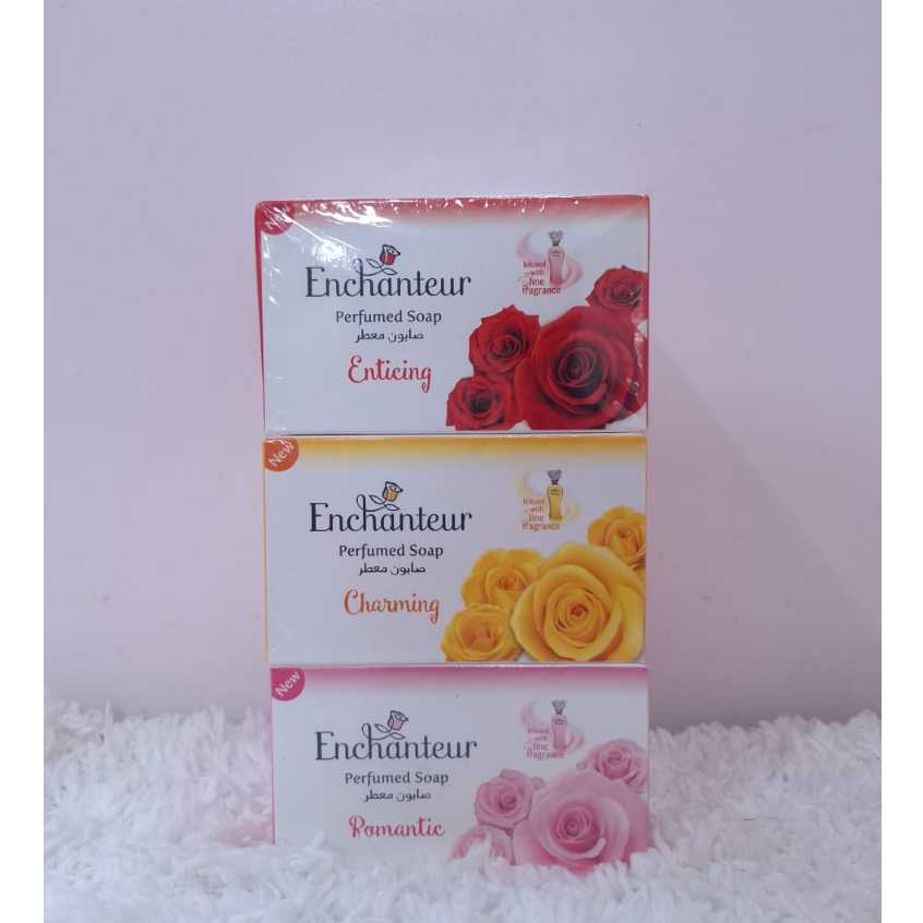 Enchanteur Perfumed Bath Soap 125 G (6pcs in a pack)Import from Dubai ...