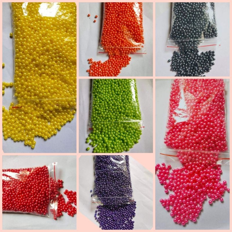 Edible Sugar Pearl Sprinkles 4mm 200 grams | Shopee Philippines