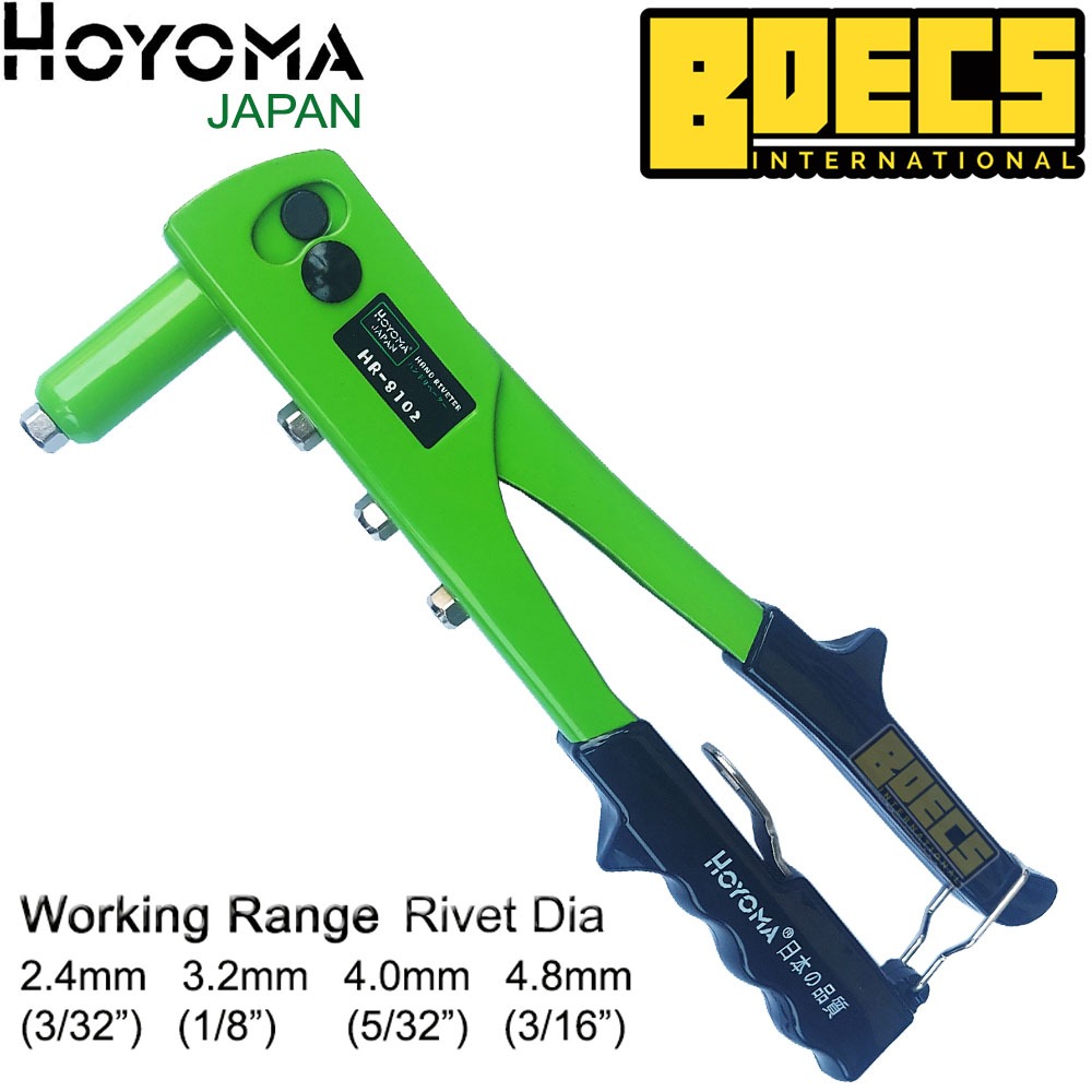 Hoyoma Hand Riveter Heavy Duty (HR8102,HR8103) I Bdecs 4 ever | Shopee ...