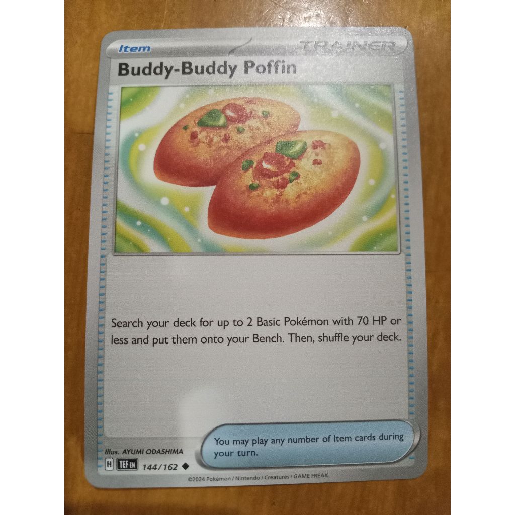 Buddy-Buddy Poffin - 144/162 - Uncommon Pokemon TCG Standard ENG ...