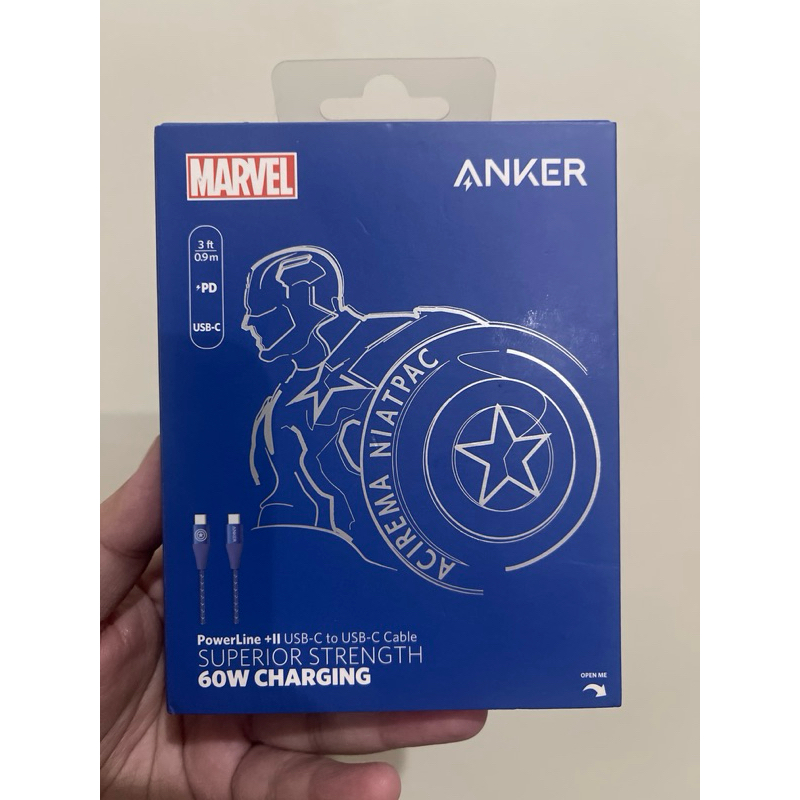 Anker Marvel Power Line + II USB-C to USB -C Cable Superior Strength ...