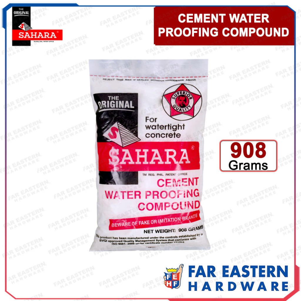 SAHARA Cement Water Proofing Compound 908 Grams | Shopee Philippines