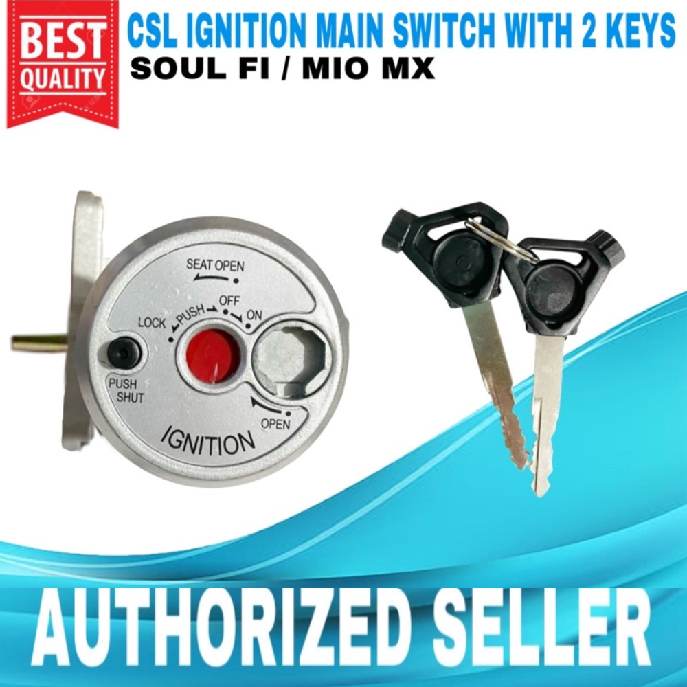 CSL Ignition Main Switch Mio Soul FI/MIO MX Japan Quality Motorcycle ...