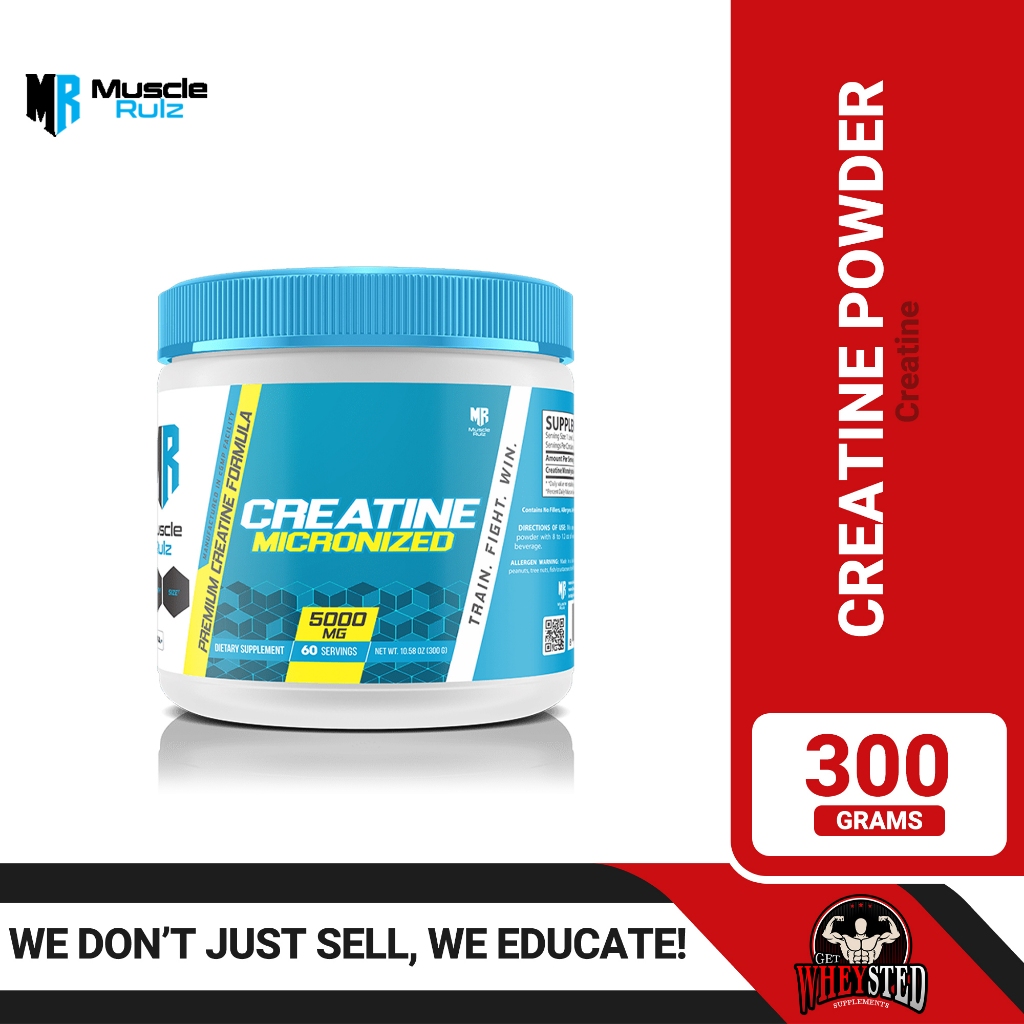 MUSCLE RULZ CREATINE MICRONIZED 5000mg 60 SERVINGS | Shopee Philippines