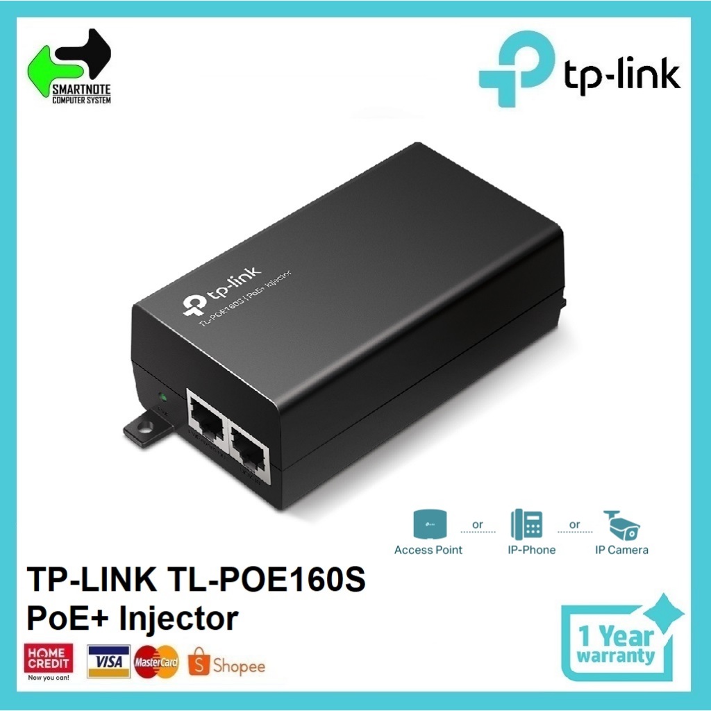 TP-LINK TL-POE160S PoE+ Injector Adapter | Shopee Philippines