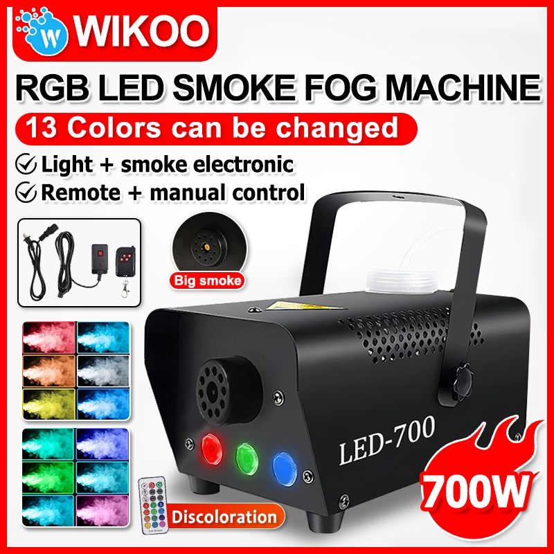 Fog Machine 700W LED Stage Fog Machine With Remote Control And Variable ...