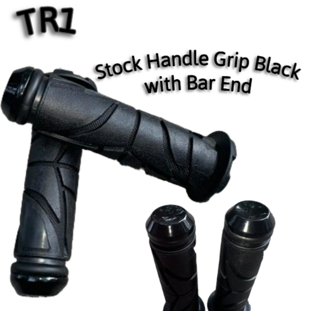 HONDA DIO TR1 BLACK STOCK HANDLE GRIP WITH BAR END | Shopee Philippines
