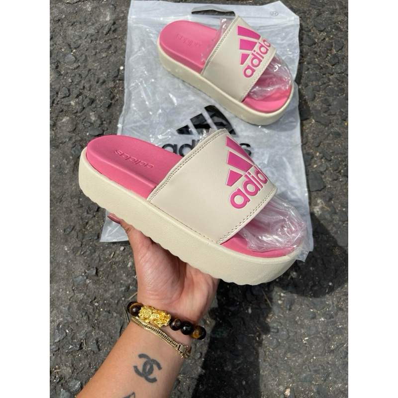 adidas wedge sandal actual onhand for women soft sole quality spike ...