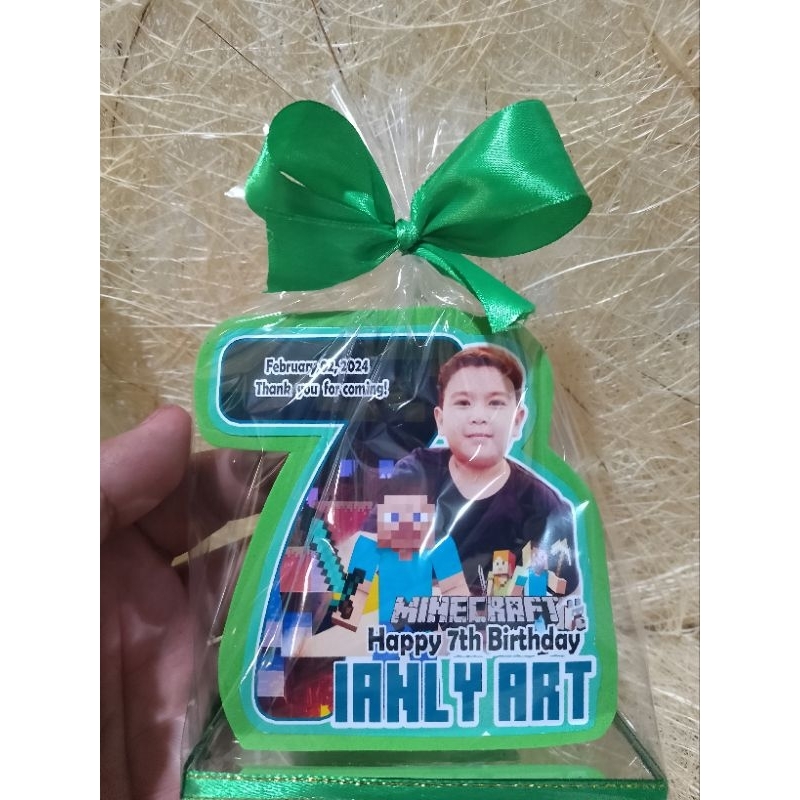 Minecraft Souvenir Standee ( any theme/shape will do) | Shopee Philippines