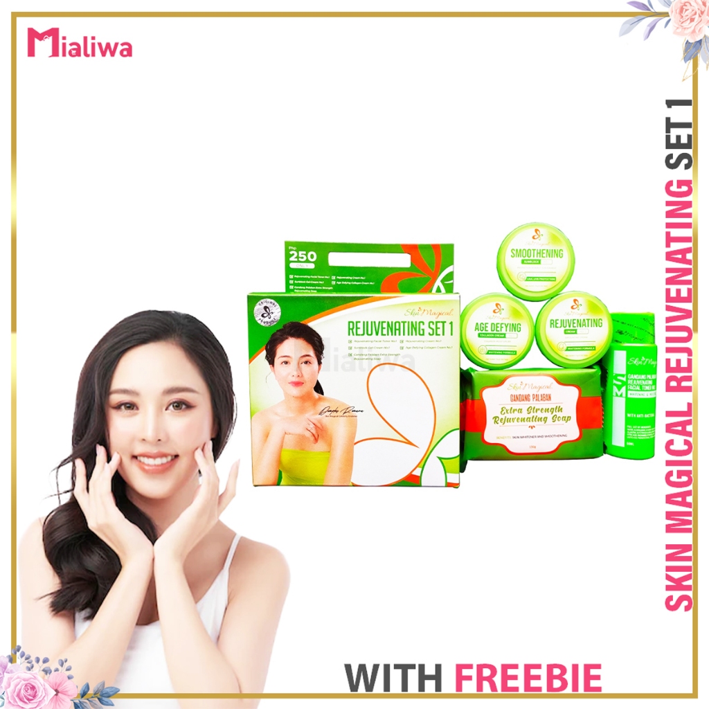 Skin Magical Rejuvenating Set 1 Whitening Exfoliating Hydrating ...
