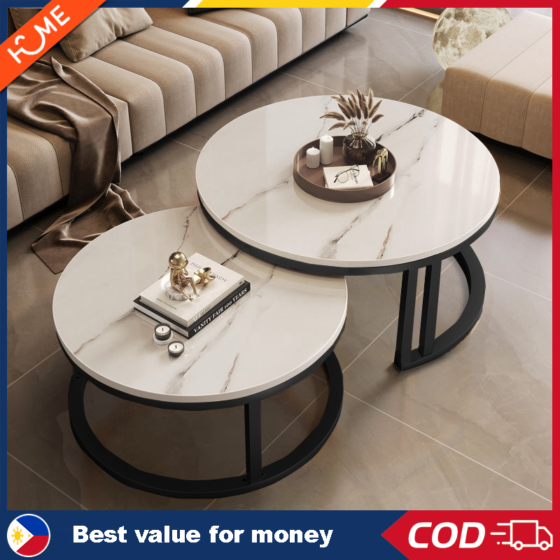 tea table Round coffee table Combination coffee table tea table online ...
