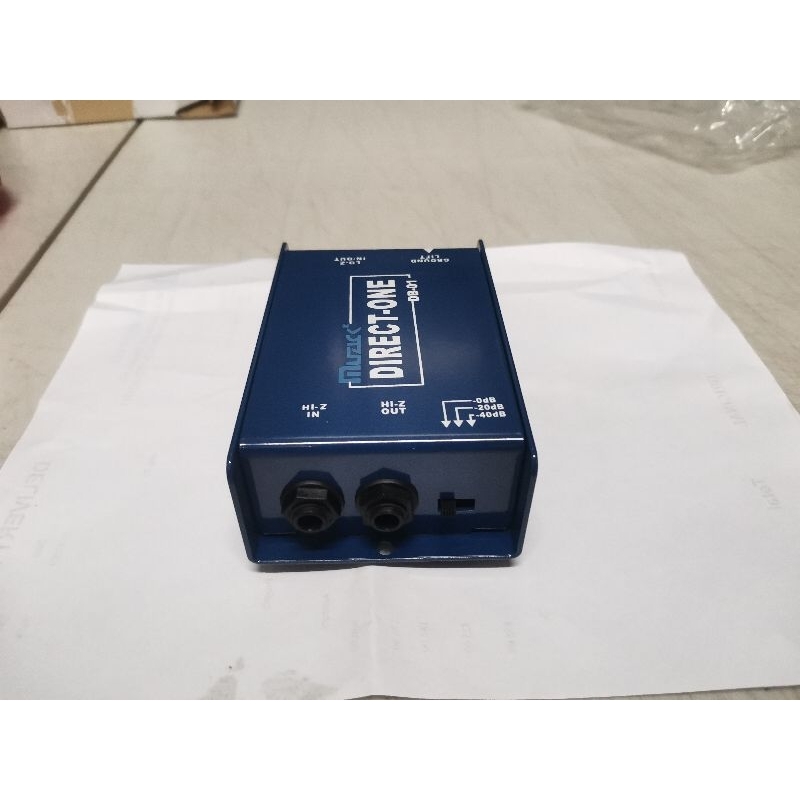 Di-BOX Passive Direct Box | Guitar Direct Injection Guitar Instrument ...