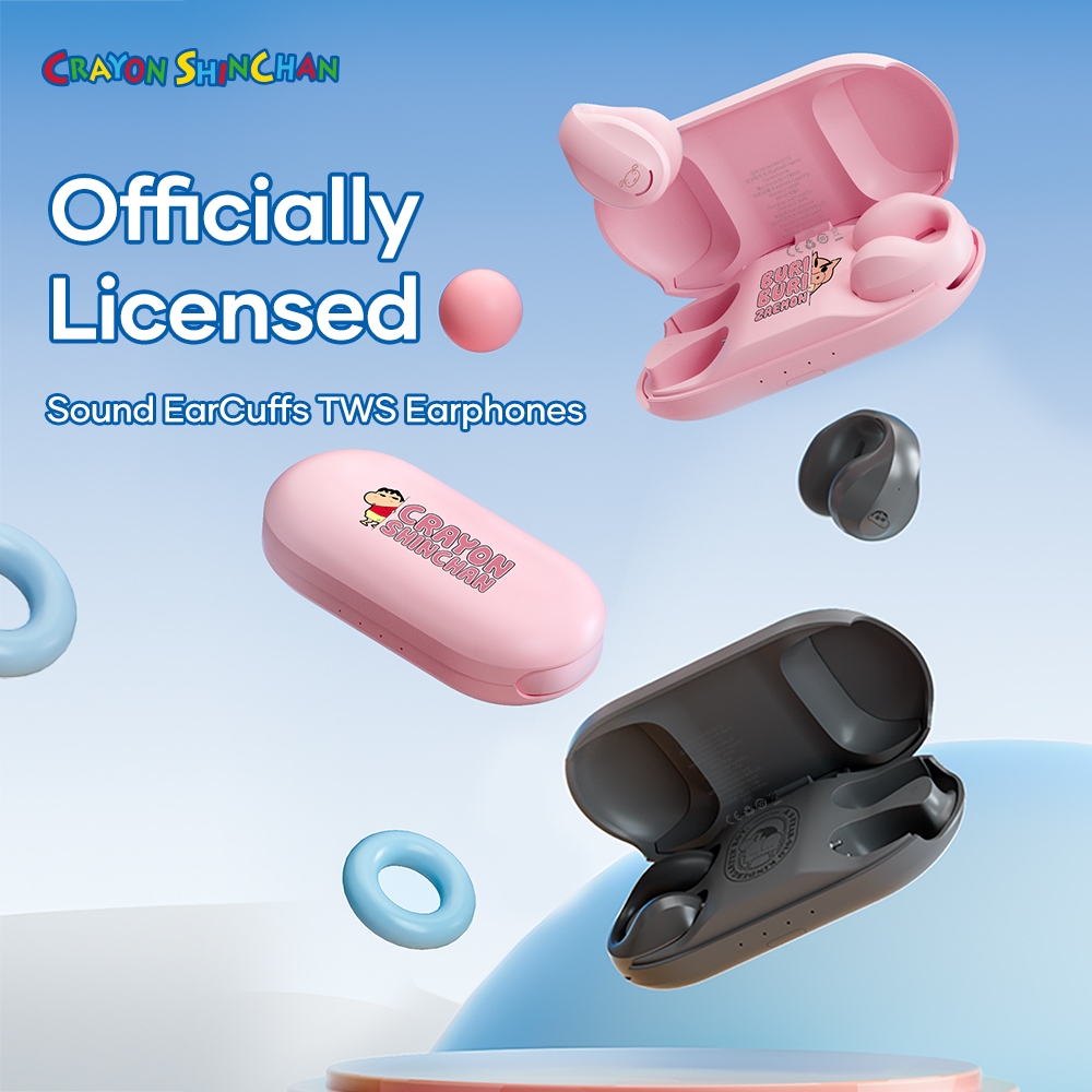 Rock Space Crayon Shinchan S Series Earcuffs TWS Bluetooth Earphones ...
