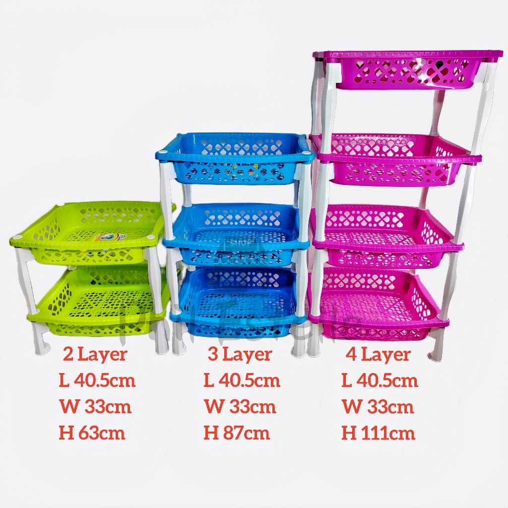 uniglobal oval universal rack 2/3/4 LAYERS | Shopee Philippines