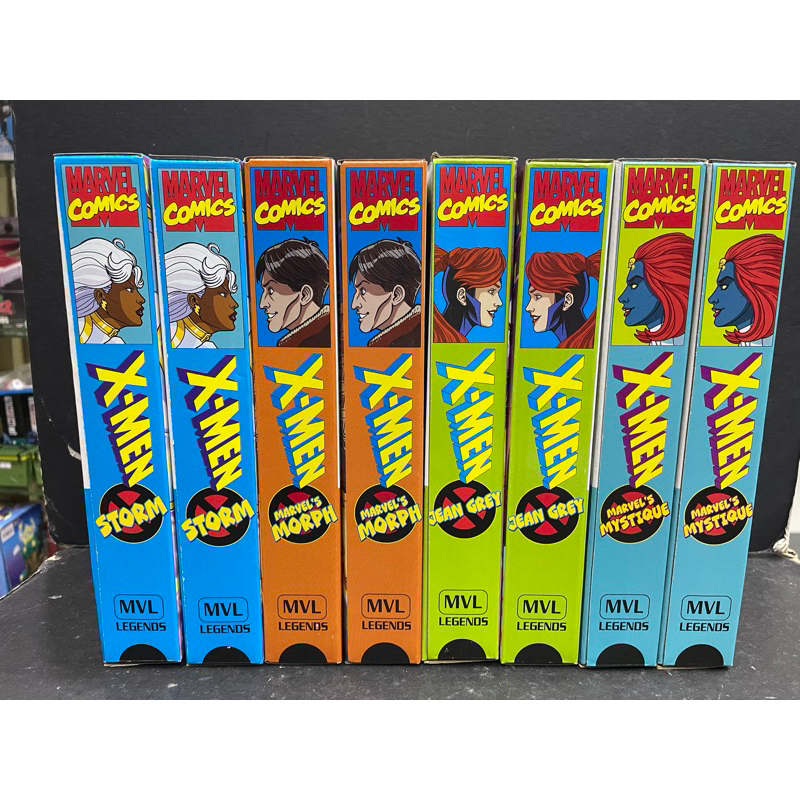 Marvel Legends VHS X-Men Storm, Jean Grey, Morph, Mystique | Shopee ...