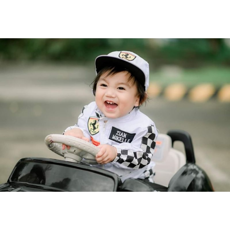 racing costume FREE NAME ferrari, mc queen, hot wheels, bmw, audi ...