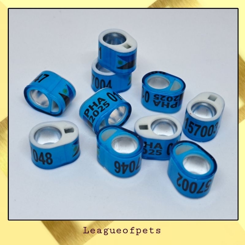2025 - 10 pcs/5pcs PHA Oval Ring Comring For Pigeon Sing sing ng ...