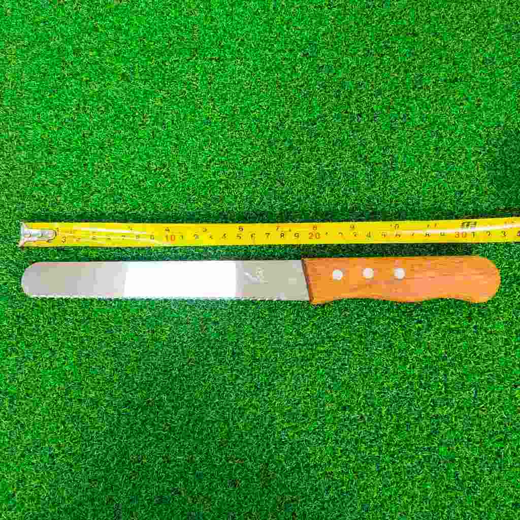 STAINLESS STEEL BREAD KNIFE 8" / BAKERY SHARP KNIFE / WOOD HANDLE ...