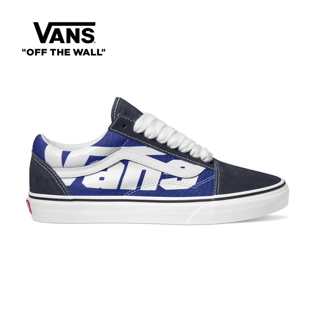 Vans Old Skool Jumbo Vans Blue/White For Men | Shopee Philippines