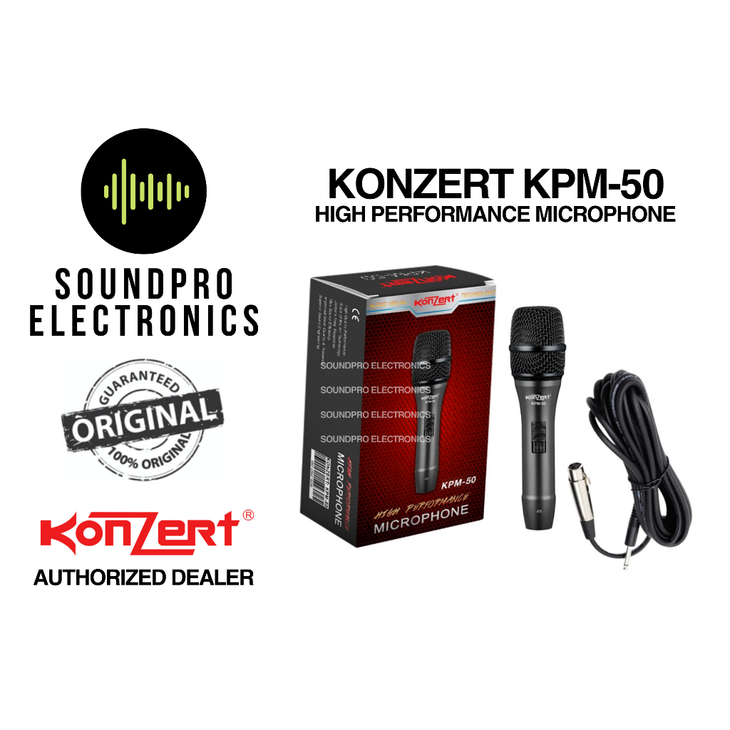 Konzert KPM-50 High Performance Microphone | Shopee Philippines