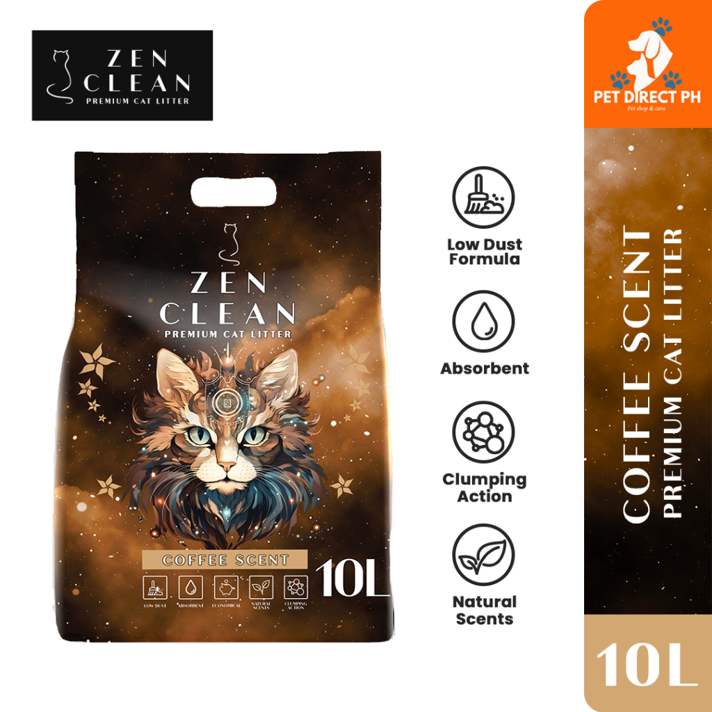Zen Clean Premium Cat Litter in 10L | Shopee Philippines