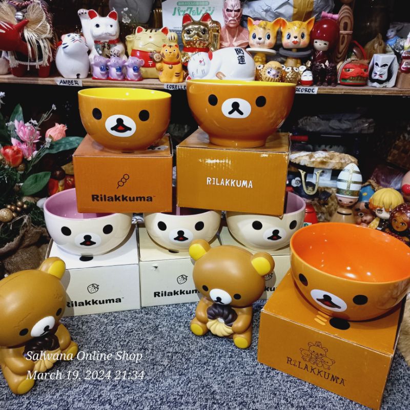 🇯🇵 RILAKKUMA MUGS / CUPS / BOWLS MADE IN JAPAN | Shopee Philippines