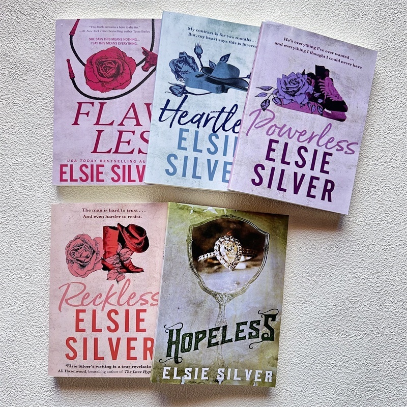 Flawless Heartless Powerless Reckless By Elsie Silver English Books | Shopee Philippines