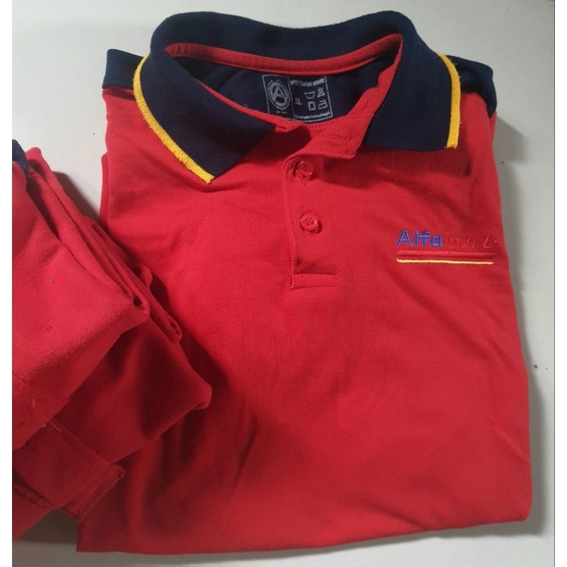 Preloved/Used Alfamart Uniform XL | Shopee Philippines