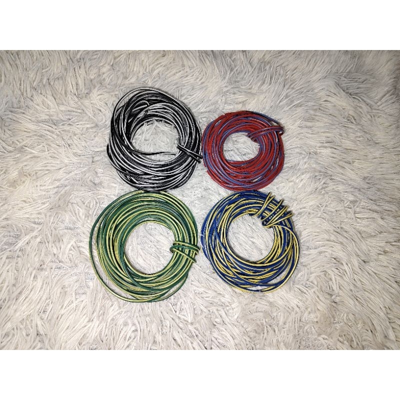 Automotive wire #14 10meters ( Japan electrical wire ) 100% original ...