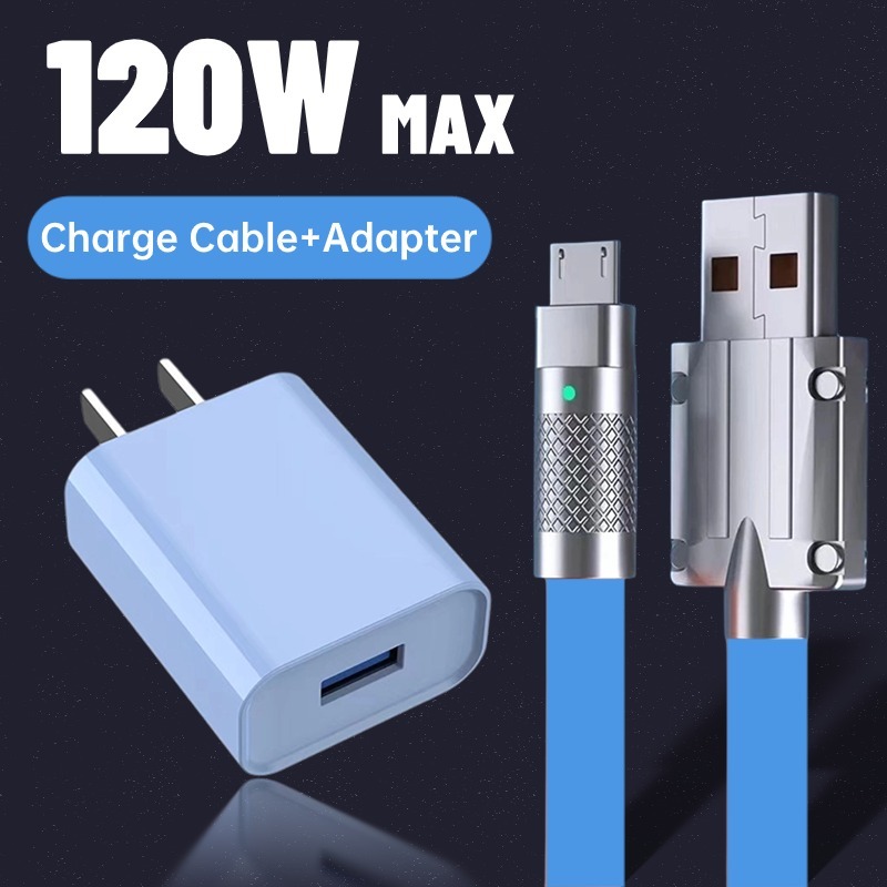 120W Quick 3.0 charge macaron Adapter 6A liquid silicone fast charge ...
