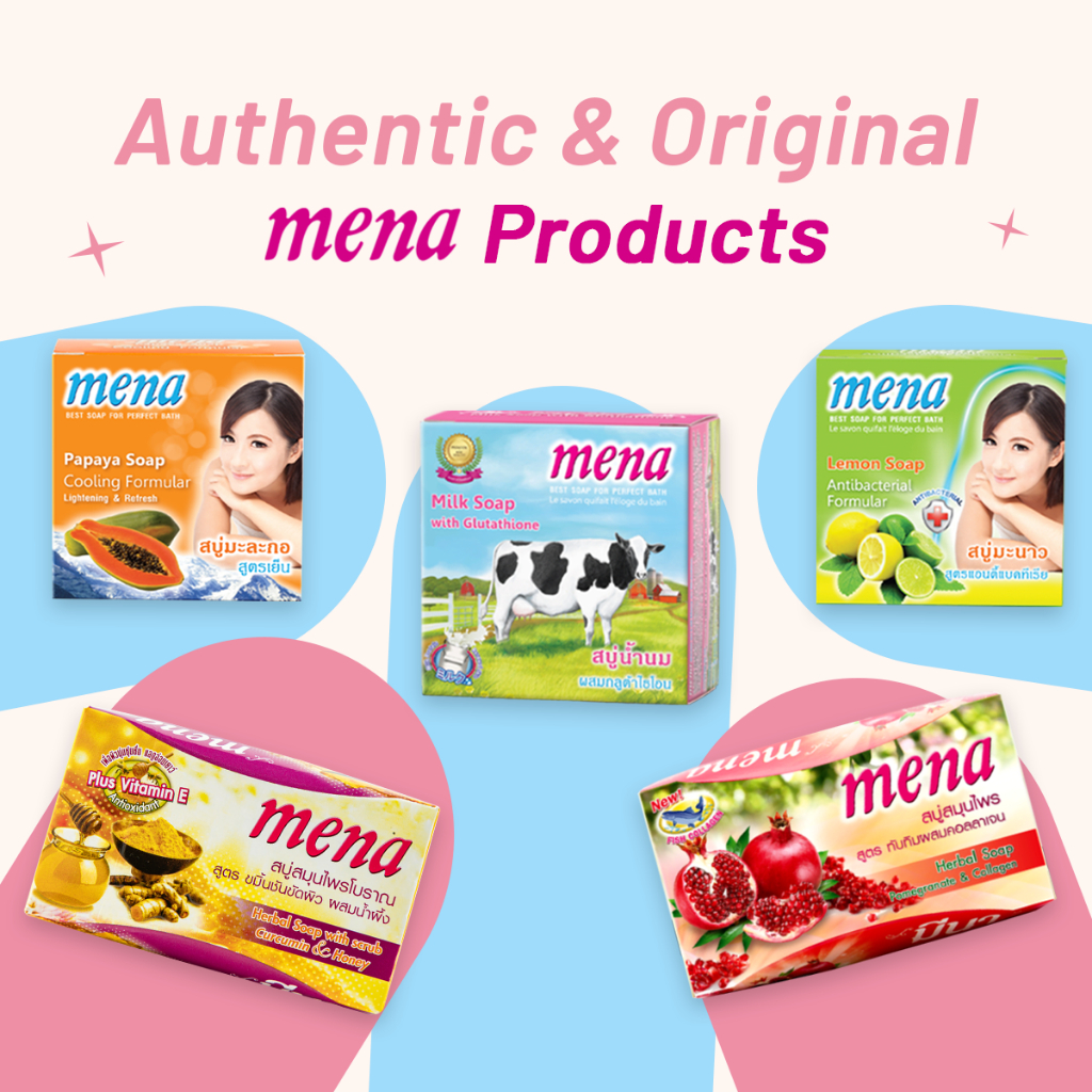 Mena Soaps for Face and Body (Premium & Authentic) - Pampaputi ...