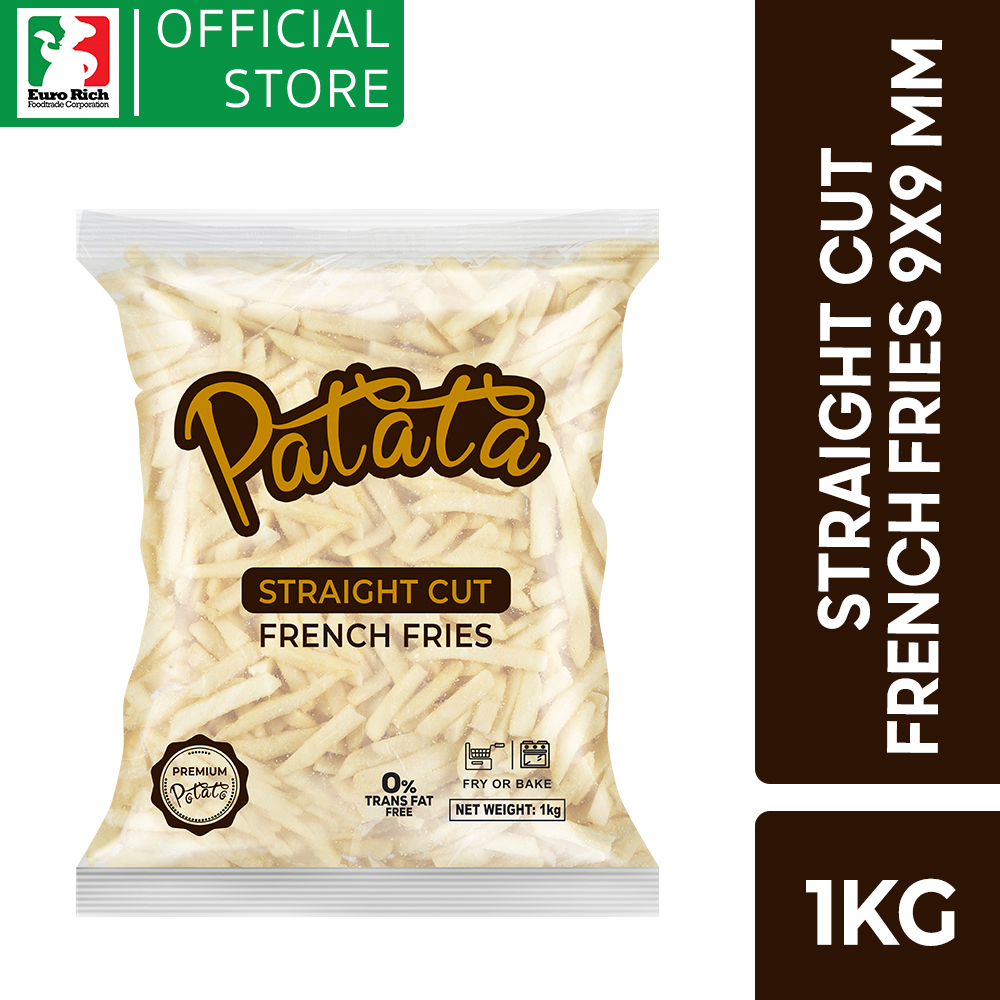 Patata Straight Cut French Fries 9x9mm 1kg | Shopee Philippines